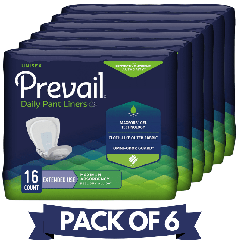 Prevail Overnight Booster Pad Maximum Absorbency, (Case of 96 ...